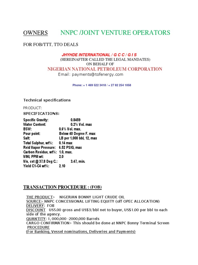 Fob TTT Tto Cif | PDF | Letter Of Credit | Bill Of Lading