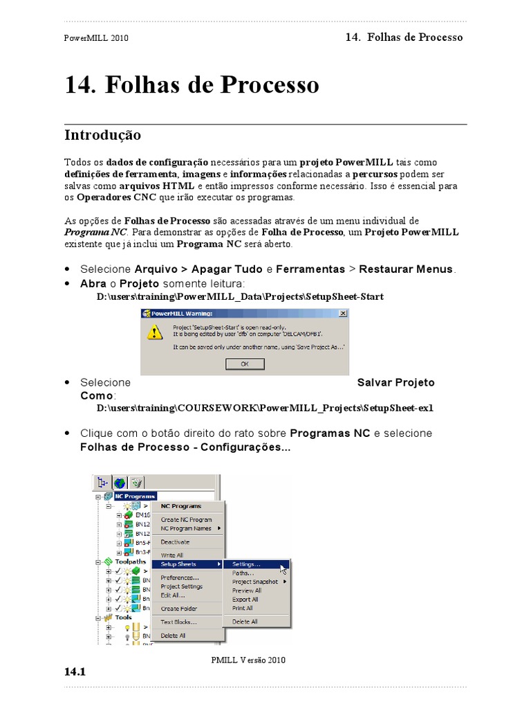 14 - Folhas de Processo | PDF | Informática | Programas