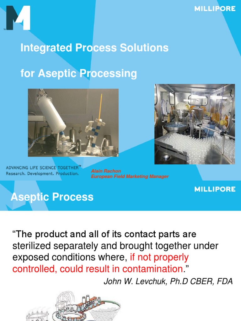 Disposable Technologies For Aseptic Filling | PDF | Sterilization ...