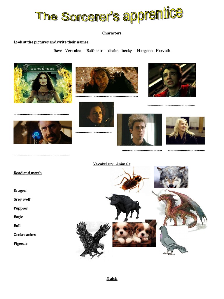The Sorcerers Apprentice 1 | PDF | Language Arts & Discipline ...