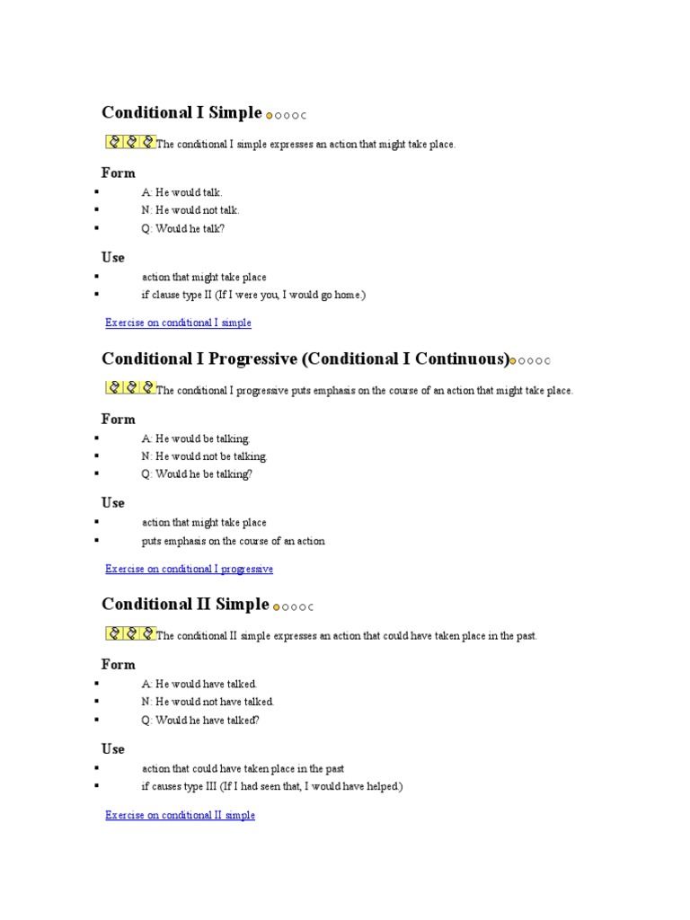Conditional I Simple | PDF | Language Mechanics | Linguistic Morphology