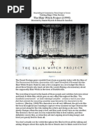 HorrorLair - The Blair Witch Project Script | PDF