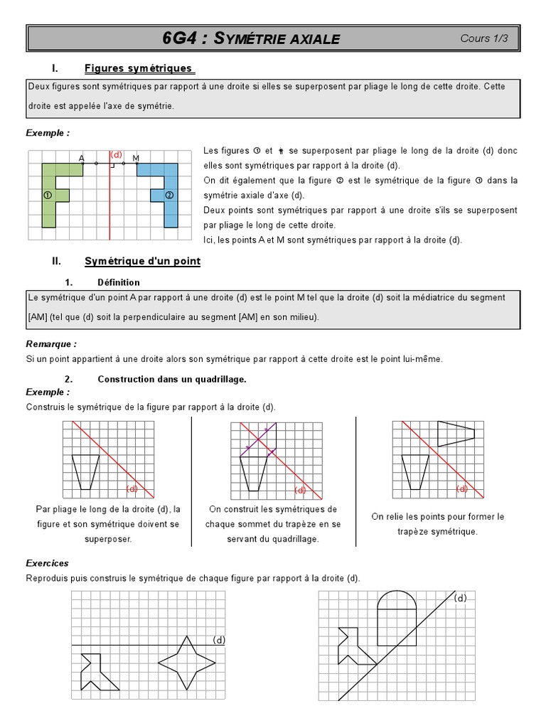 6G4 Cours | PDF