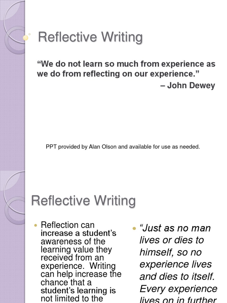 Reflective Portfolio | PDF | Lesson Plan | Teaching Mathematics