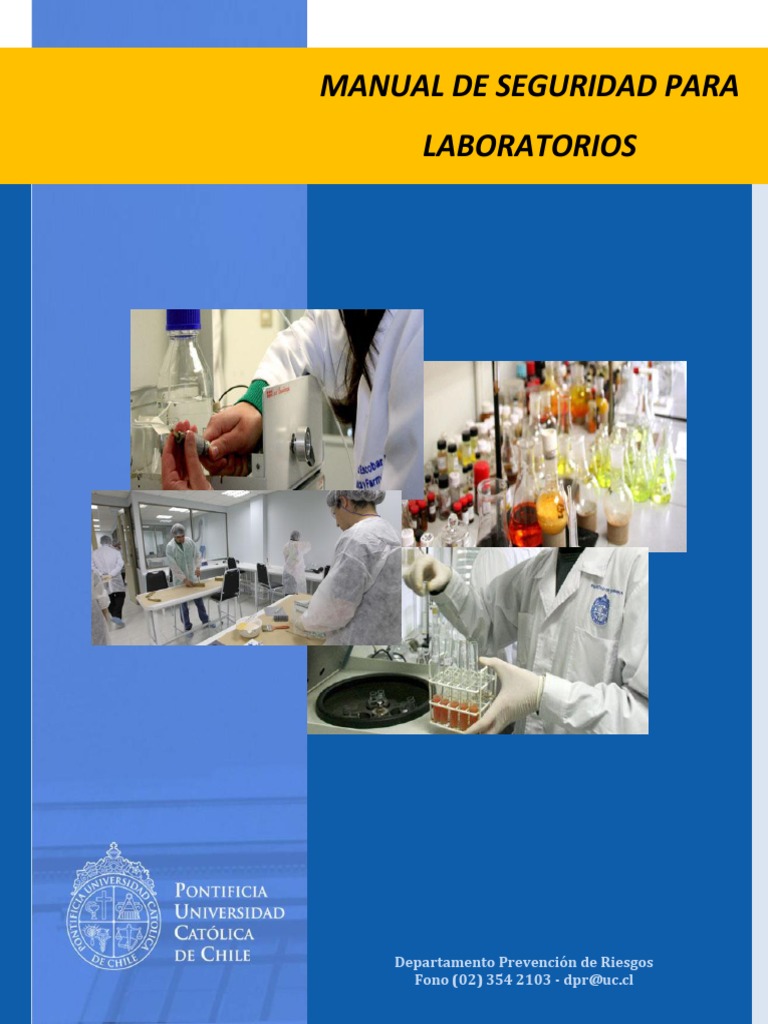 Manual de Seguridad Para Laboratorios (Actualizado)
