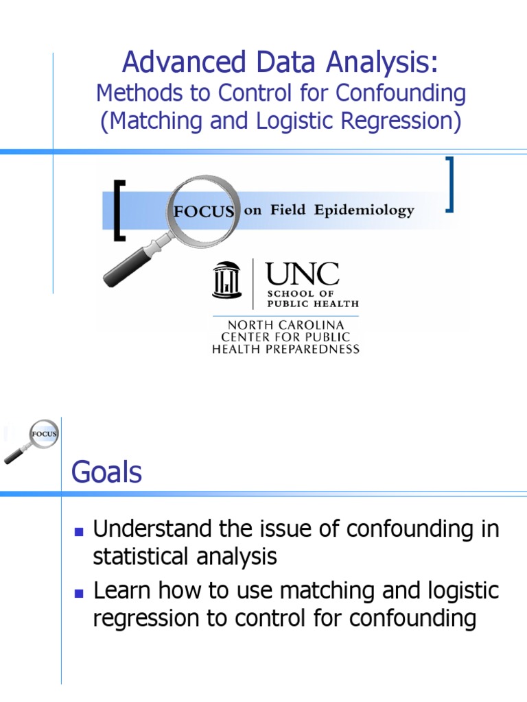 Logistic Regression and Confounding | PDF | Confounding | Logistic Regression