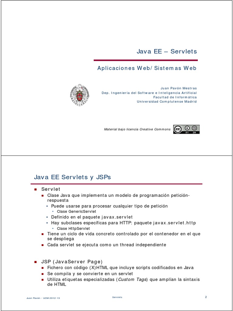43 Servlets | PDF | Servlet Java | Páginas del servidor Java
