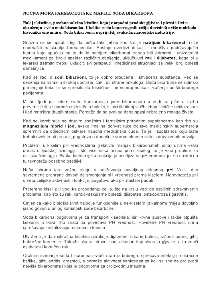 Noćna Mora Farmaceutske Mafije | PDF