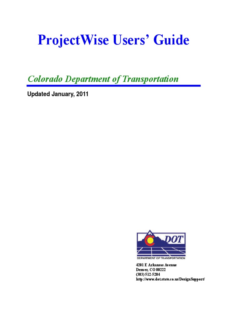 ProjectWise Users Guide V8i | PDF | Icon (Computing) | Computer File