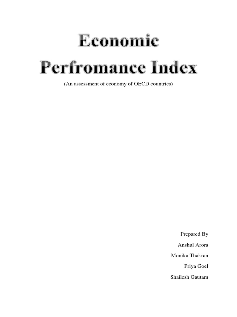 Economic Performance Index | PDF | Gross Domestic Product | Inflation