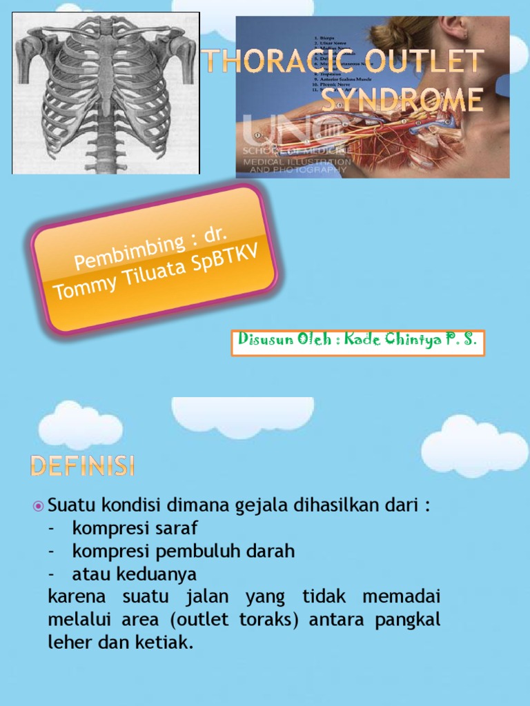 Sindrom Outlet Toraks: Gejala dan Penanganan | PDF