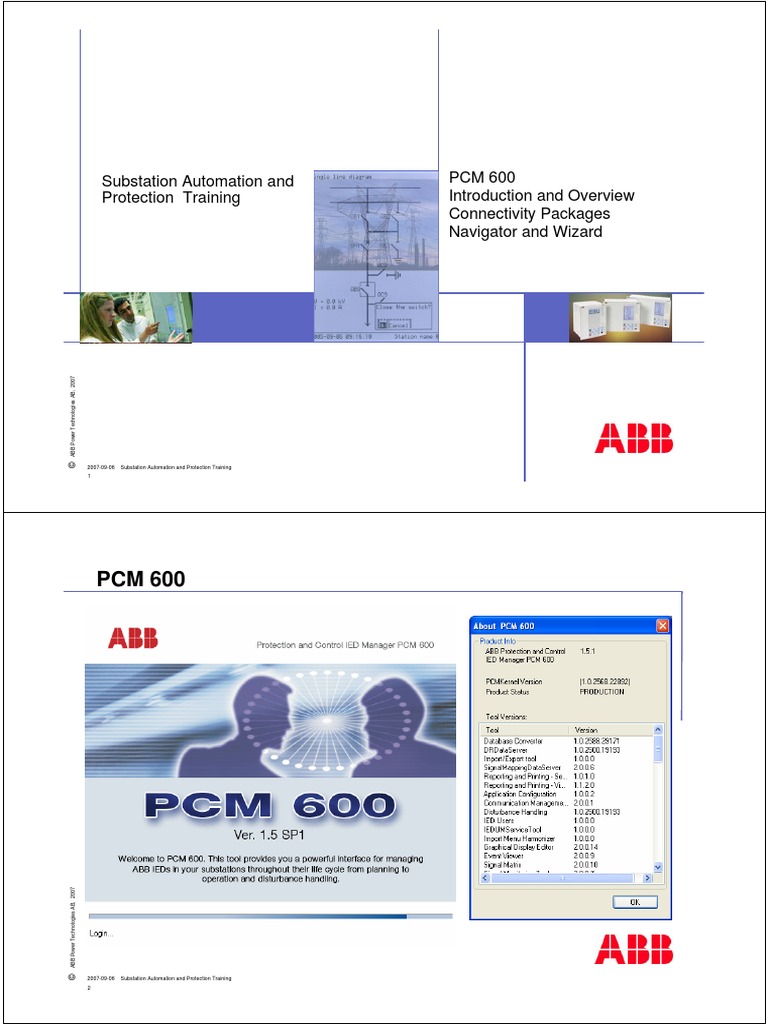 01 SEP-601 PCM600 1p5 Introduction | PDF | Automation | Information Technology Management