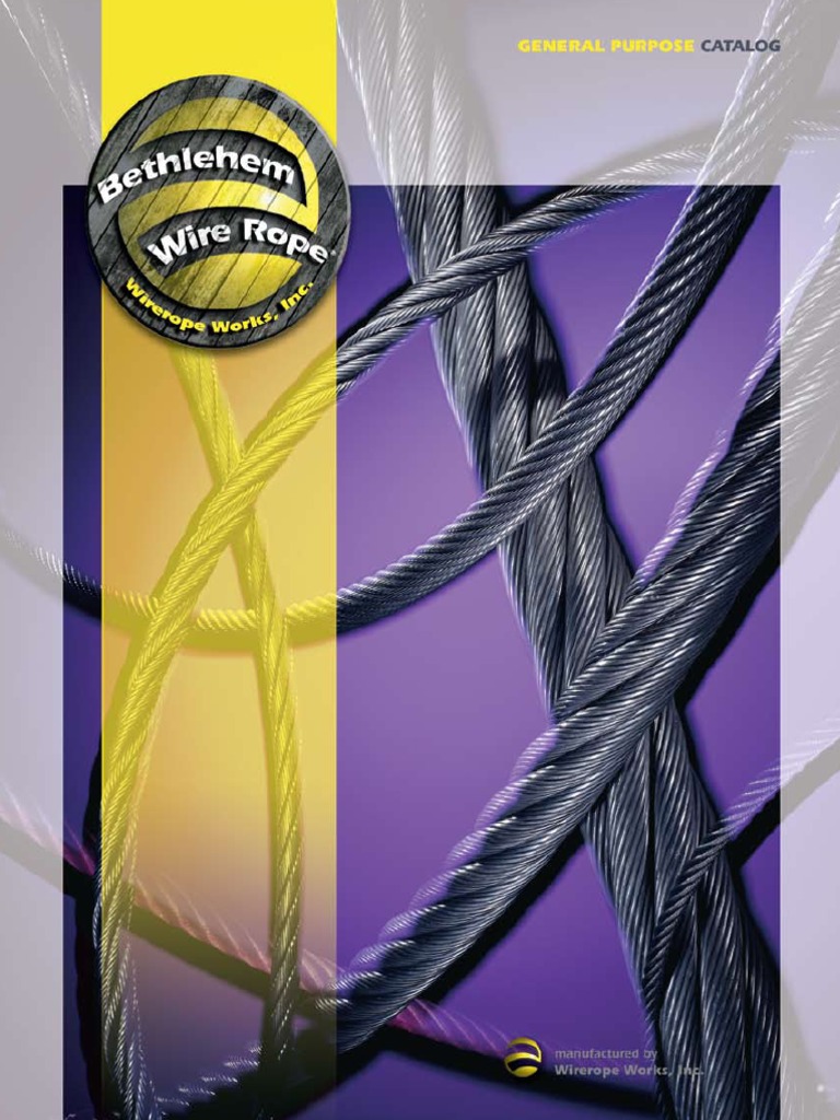 Bethlehem Wire Rope | PDF | Rope | Wire