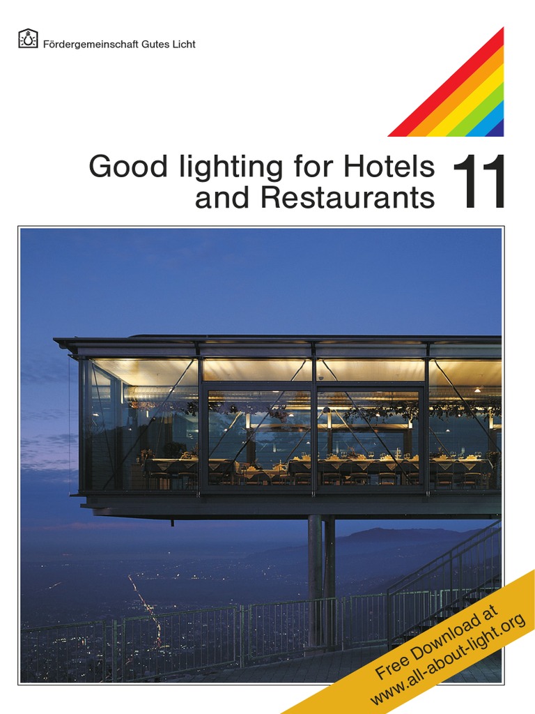 Good Lighting For Hotels and Restaurants | PDF | Incandescent Light ...