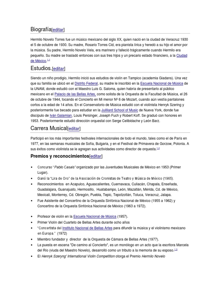 Hermilio Novelo | PDF | México | Música clásica