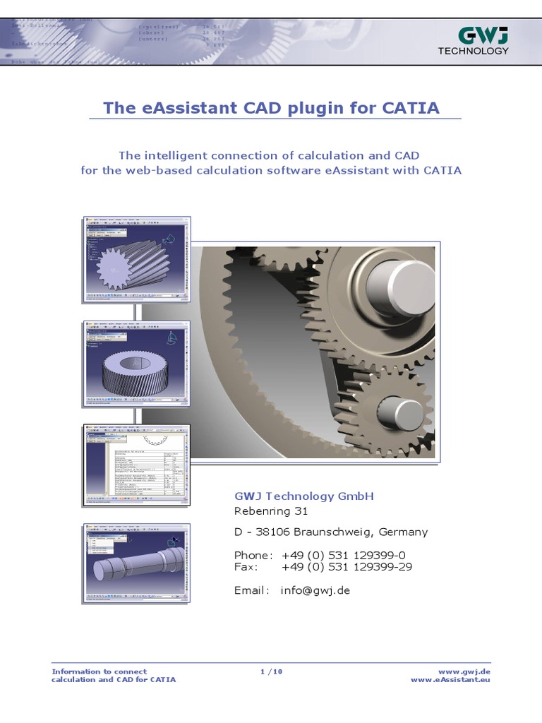 The Eassistant Cad Plugin For Catia | Download Free PDF | Computer ...