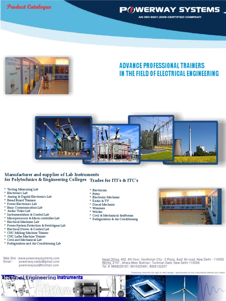 Powerway Systems Catalog | PDF | Electric Motor | Alternating Current