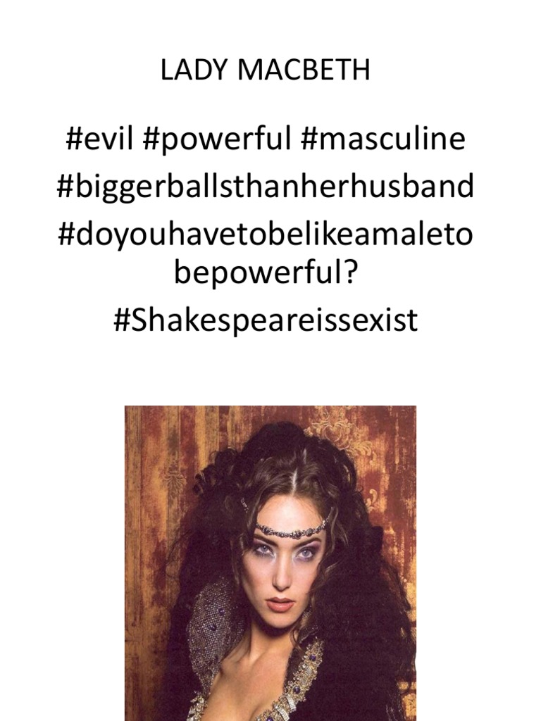 Lady Macbeth | PDF | Macbeth | Masculinity