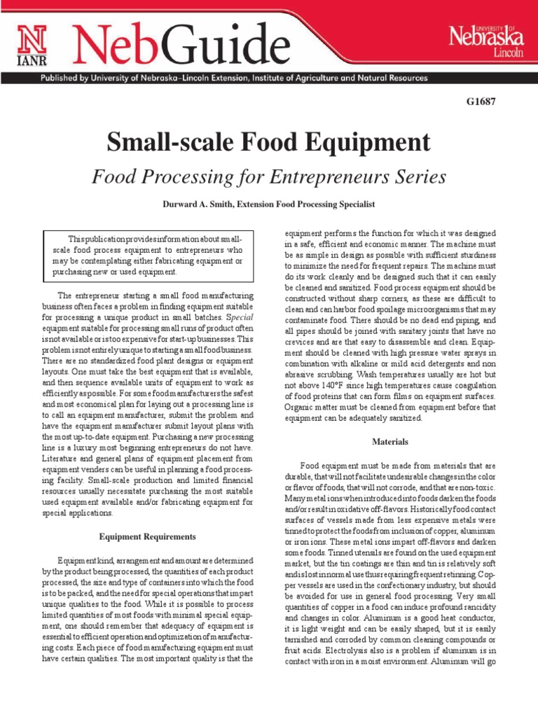 Food Contact Surface | Download Free PDF | Stainless Steel | Steel