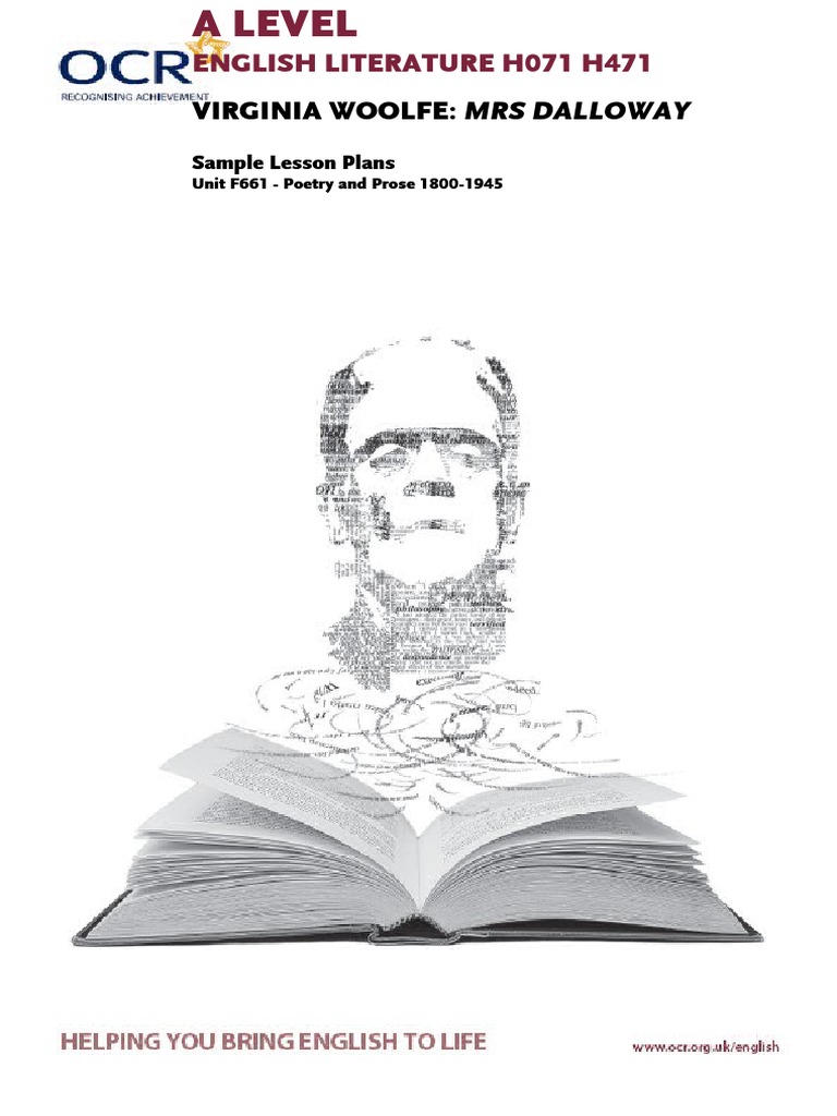 Mrs Dalloway Lesson Plans for Educators | PDF