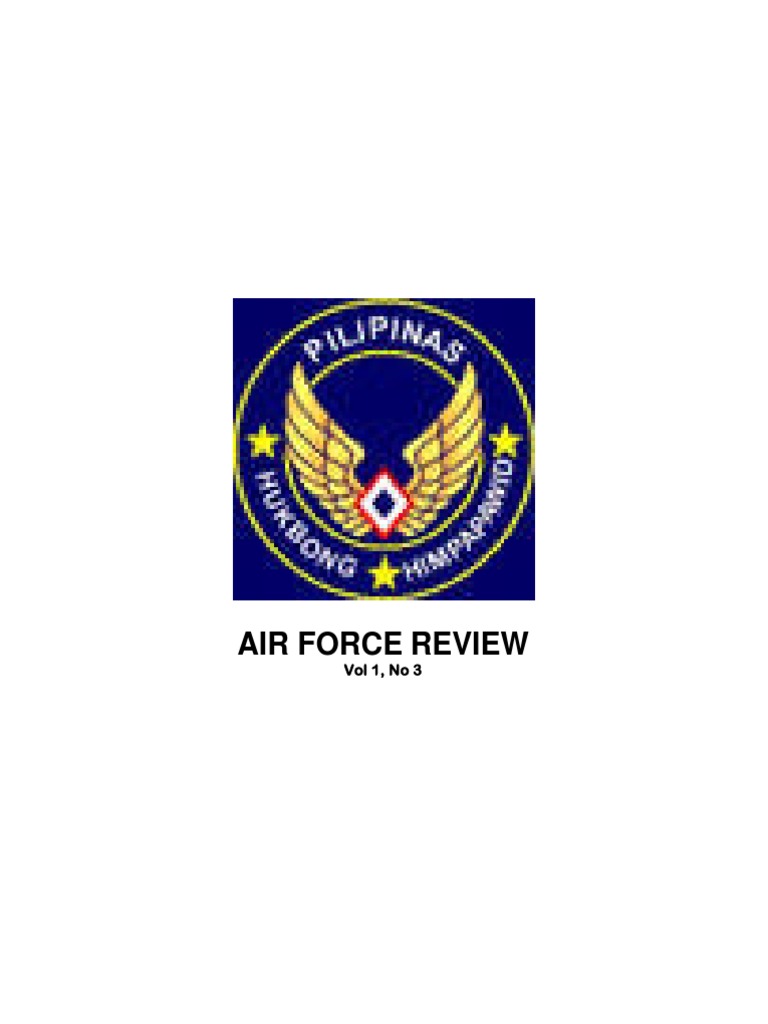 Air Force Review - Vol. 1, No. 3 | PDF | Search And Rescue | Military