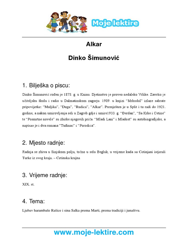 Dinko Simunovic Alkar 01 | PDF