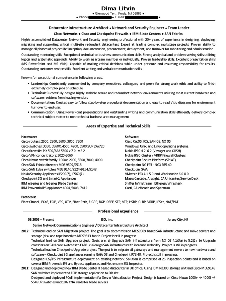 Network Engineer Resume Template | PDF | Cisco Systems | Cisco Certifications