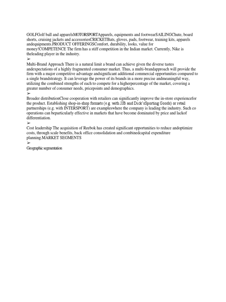 Adidas | PDF | Market Segmentation | Adidas