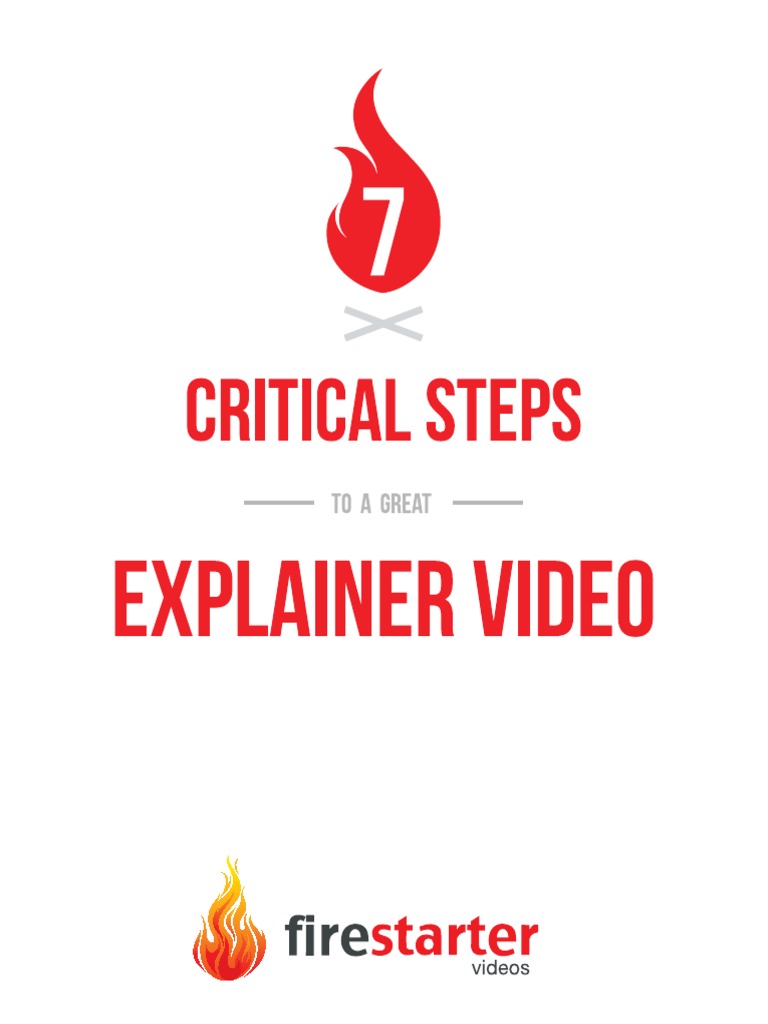 7 Critical Steps To Creating An Explainer Video | PDF | Brand | Animation