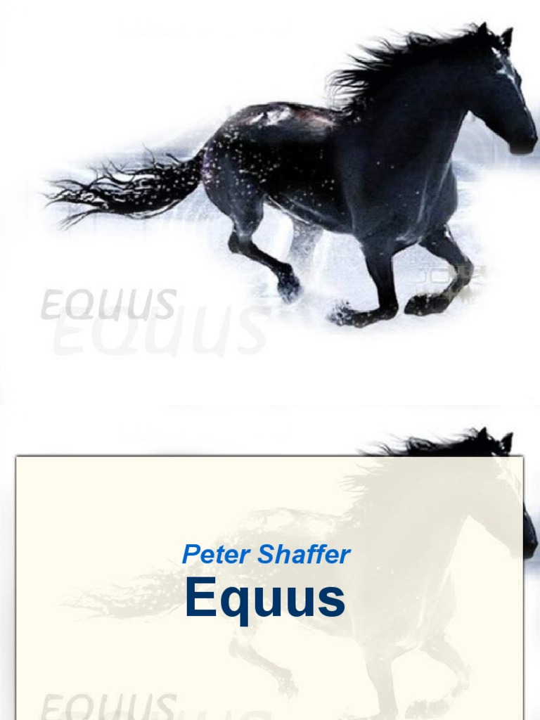 Equus | PDF | Entertainment Award | Religion And Belief