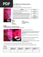 3 Calorimetry Lab - Burning A Cheeto | PDF | Calorie | Food Energy