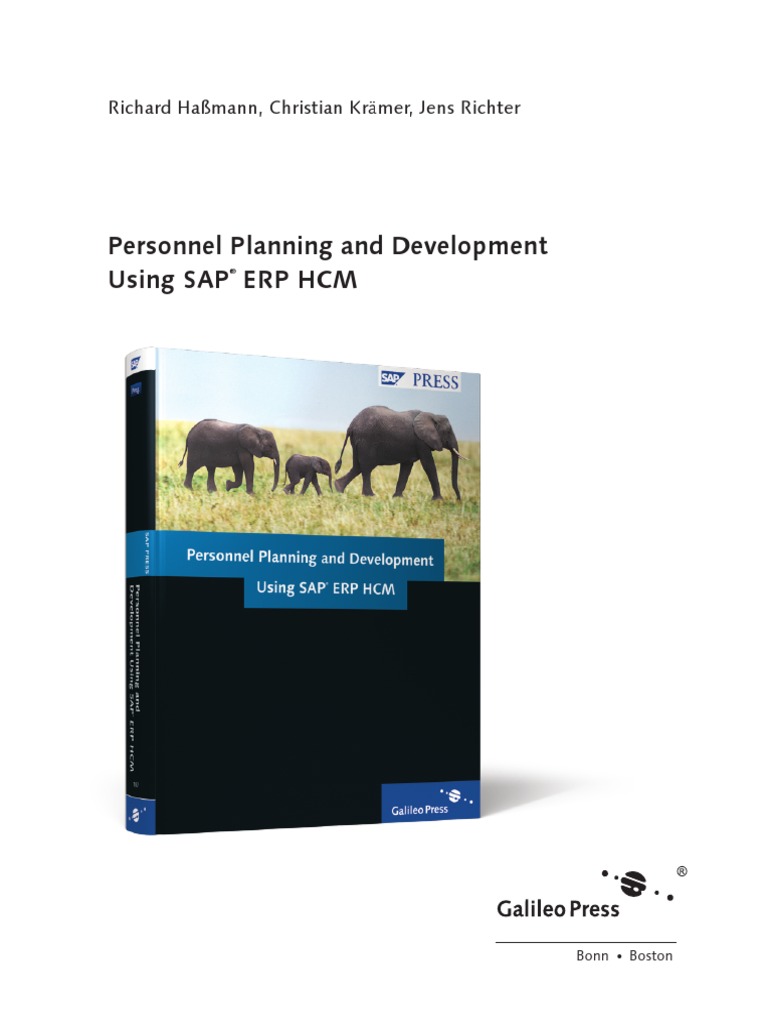 Sap Personnel Planning and Development Guide | PDF | Employment | System