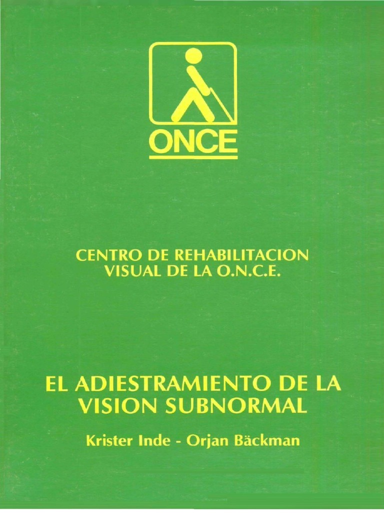 El Adiestramiento de La Vision Subnormal | PDF