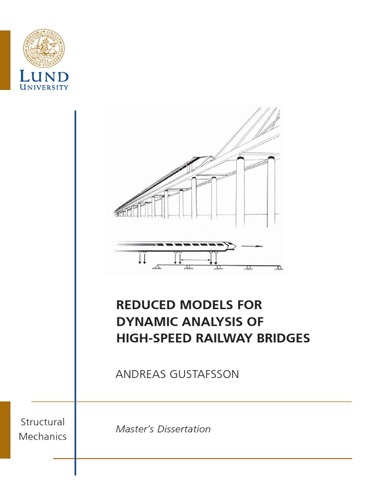 Web5160, MODELS FOR DYNAMIC ANALYSIS OR RAILWAY BRIDGES PDF | PDF ...