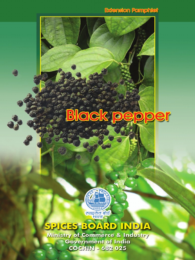Book Black Pepper POP | PDF | Black Pepper | Organic Farming