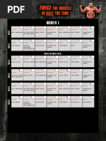 12-Week Fitness Challenge | PDF | High Intensity Interval Training ...