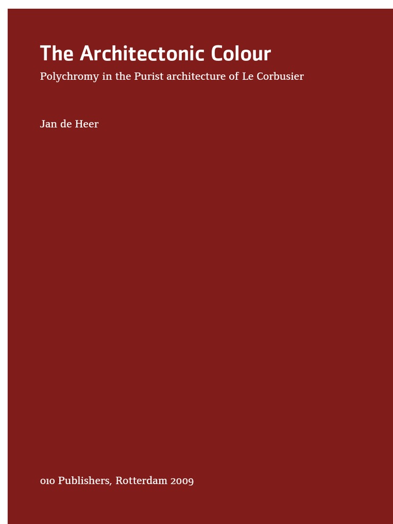Architectonic Colour | PDF | Art Media | Communication Design