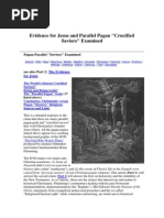 Jesus and Horus: Key Similarities | PDF | Jesus | Horus