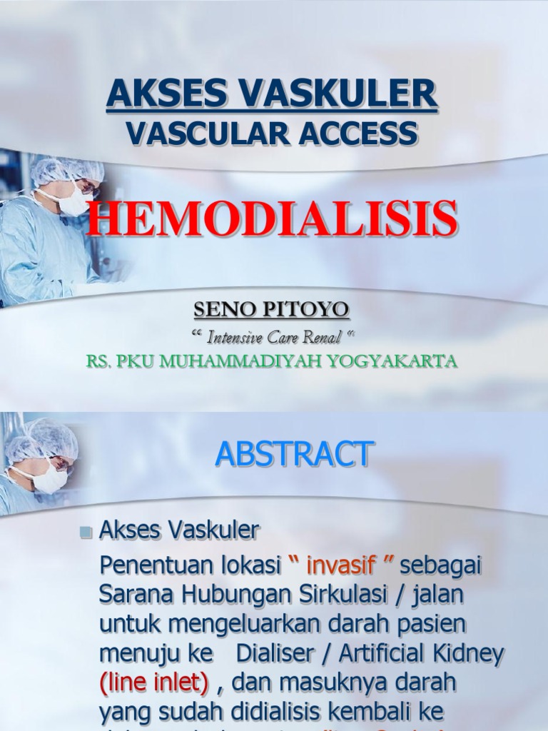 Akses Vaskuler New | PDF