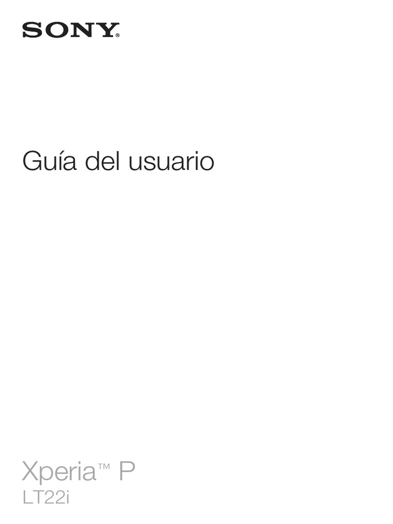 Userguide XL LT22i 2 Android4.1 | PDF | Widget (Gui) | Teclado