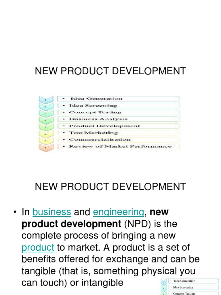 New Product Development | PDF | New Product Development | Product ...