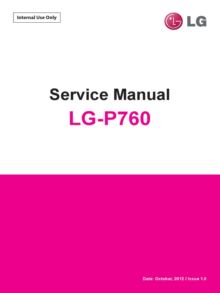 LG P760 Optimus L9 Service Manual | PDF