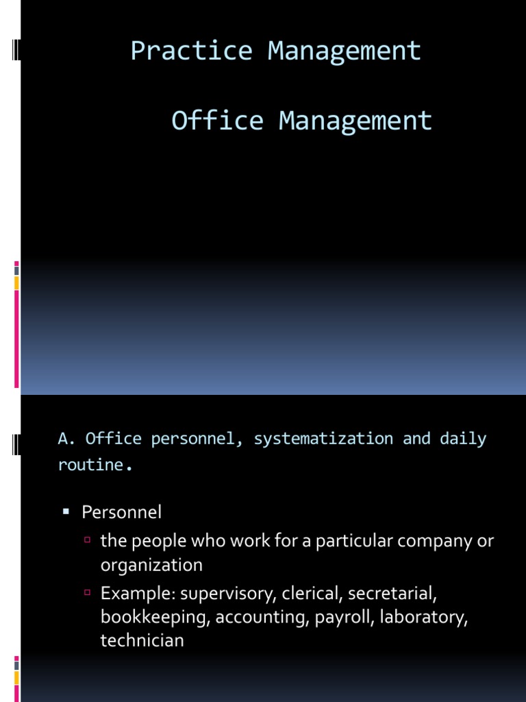 Practice Management Pdf Payroll Expense