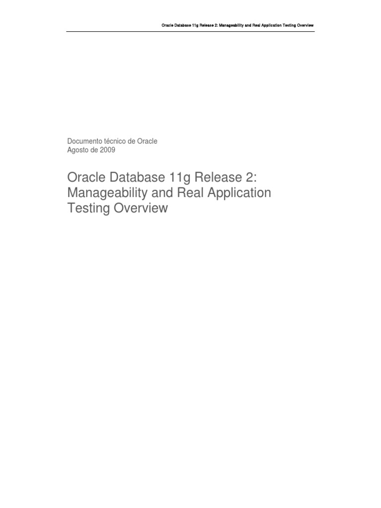 Tutorial Real Application Testing 1705101 Esa Pdf Base De Datos Oracle Sql