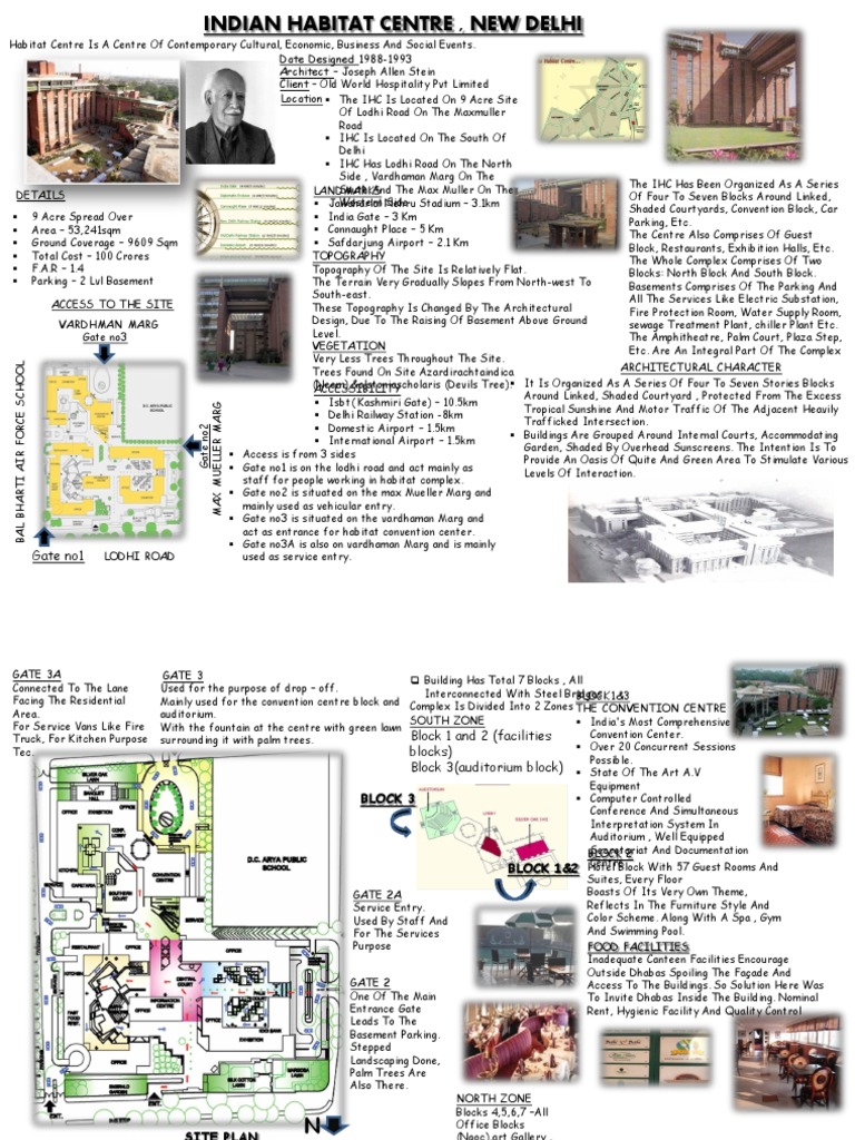 Indian Habitat Center | PDF | Delhi | Buildings And Structures