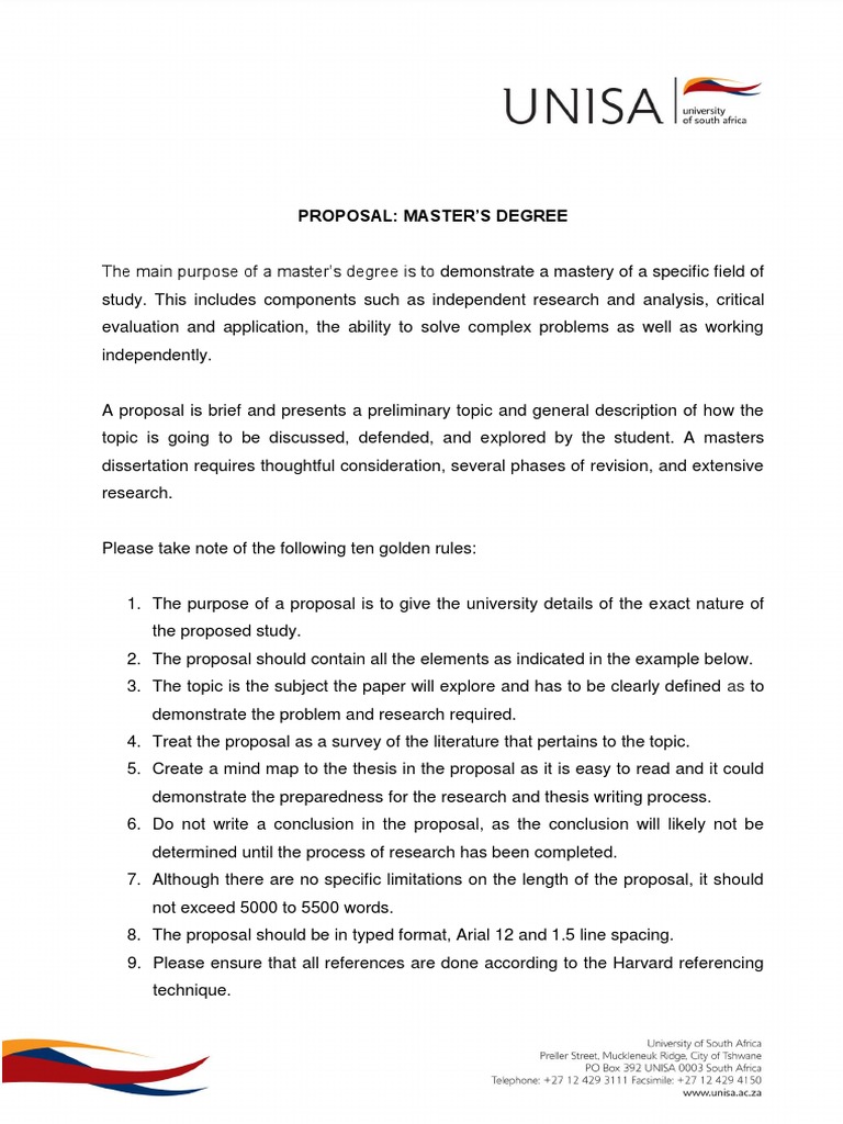 Mcom Business Management Proposal | PDF | Thesis | Inquiry