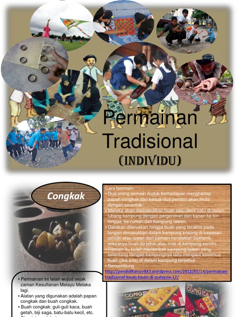 Permainan Tradisional (INDIVIDU) | PDF