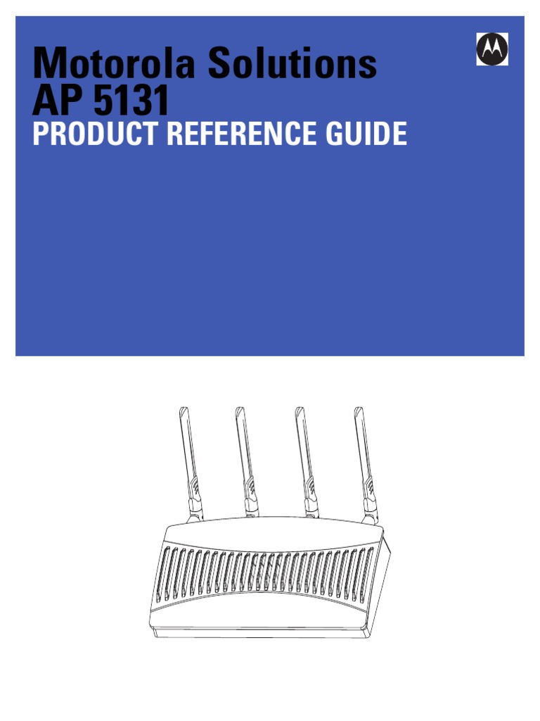 Motorola AP 5131 Manual | PDF | Wireless Lan | Computer Architecture