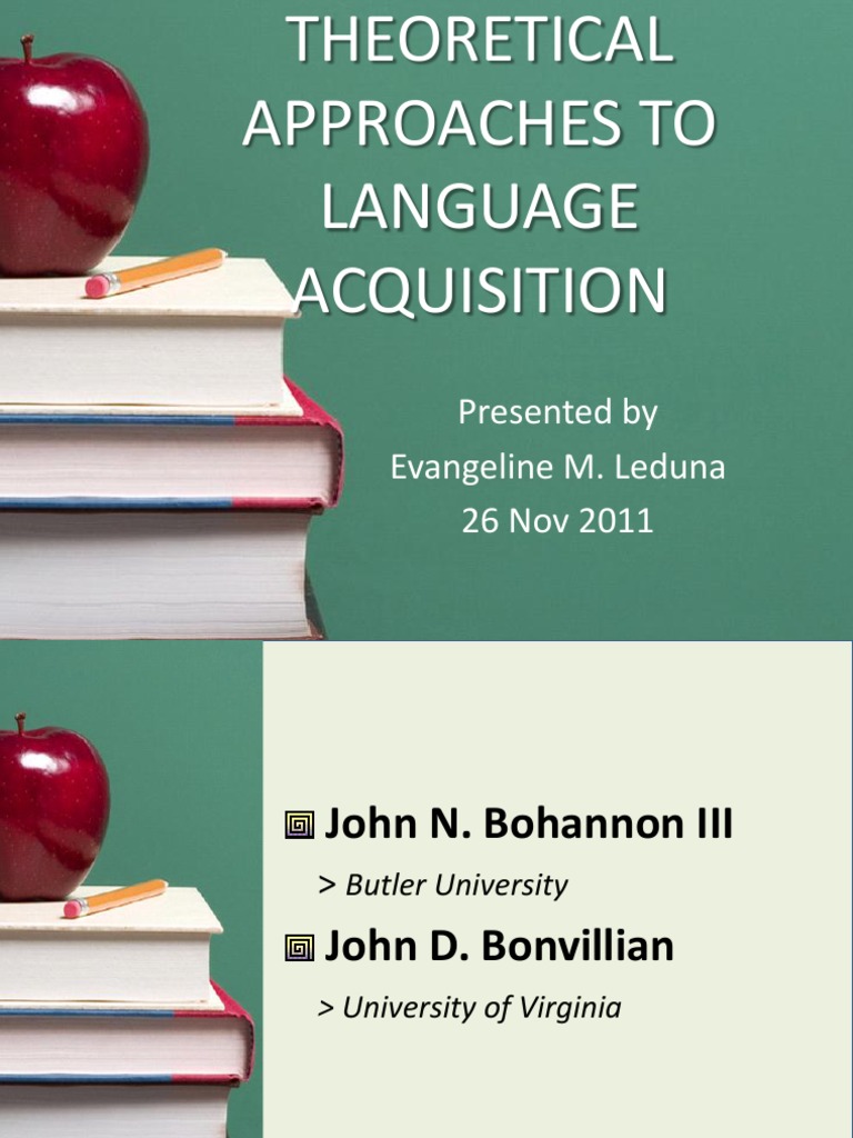 Language Acquisition Report | PDF | Language Acquisition | Linguistics