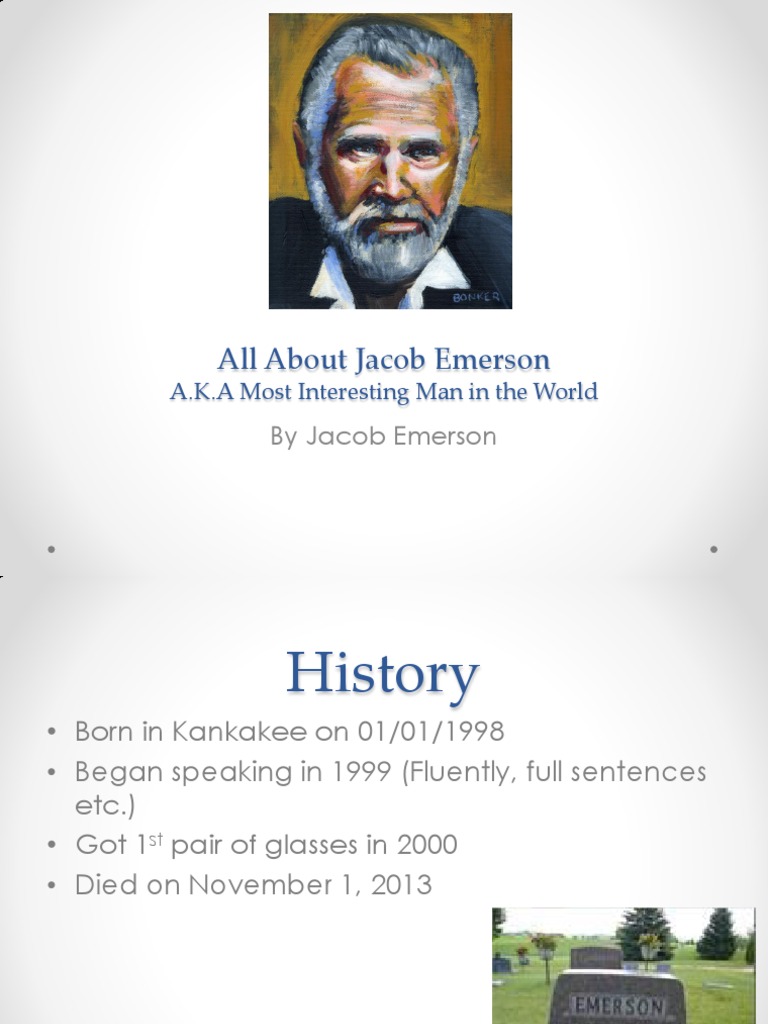 All About Jacob Emerson1 | PDF | Social Science